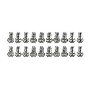 Frobea 240Pcs M2 x 4mm 304 Stainless Steel Round Head Screws