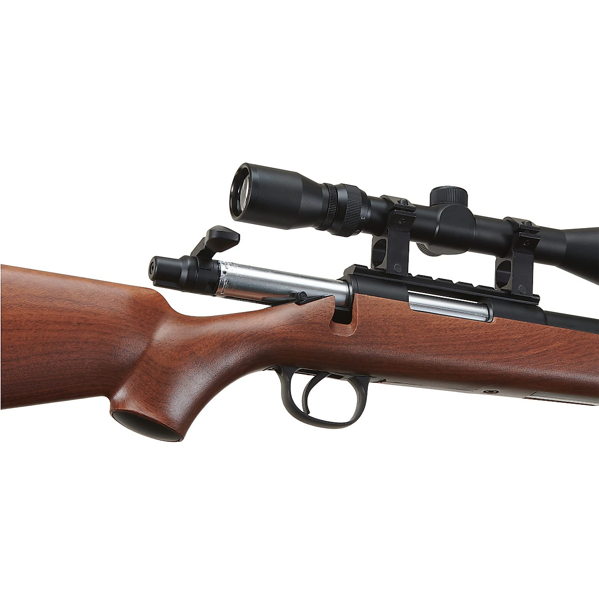 Well MB03 Airsoft Sniper Rifle W/Scope and Bipod - Wood