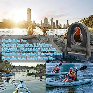 ChangTa Lifetime Emotion Kayak Replacement Seat Clips Pack of 4
