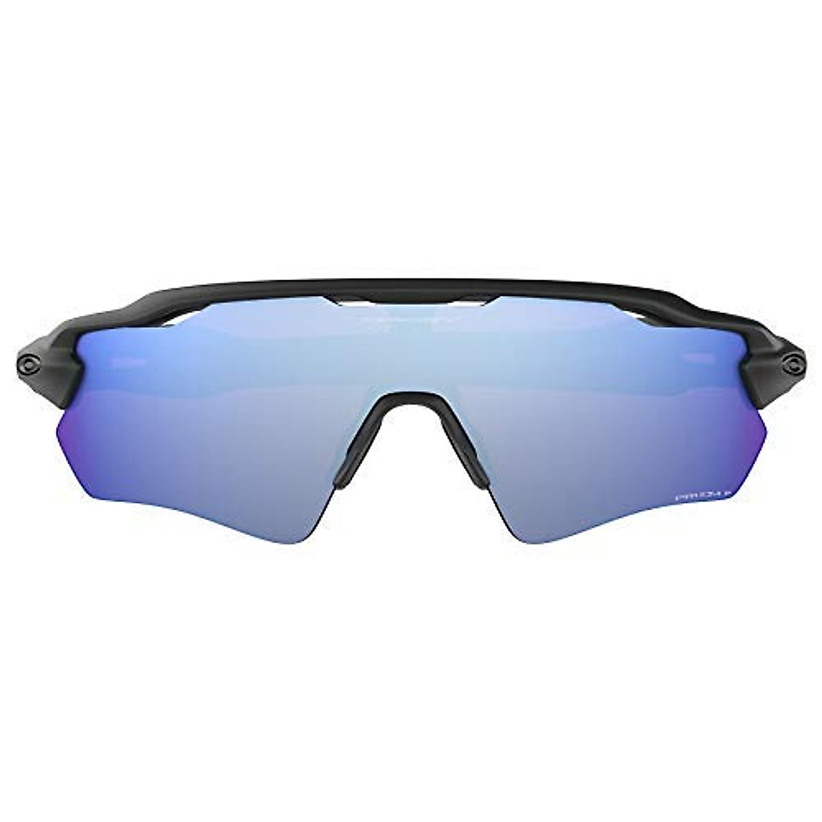 Oakley Radar EV Path Sunglasses (Matte Black Frame/Deep Prizm Water Polarized Lens) with Lens Cleaning Kit (Black)