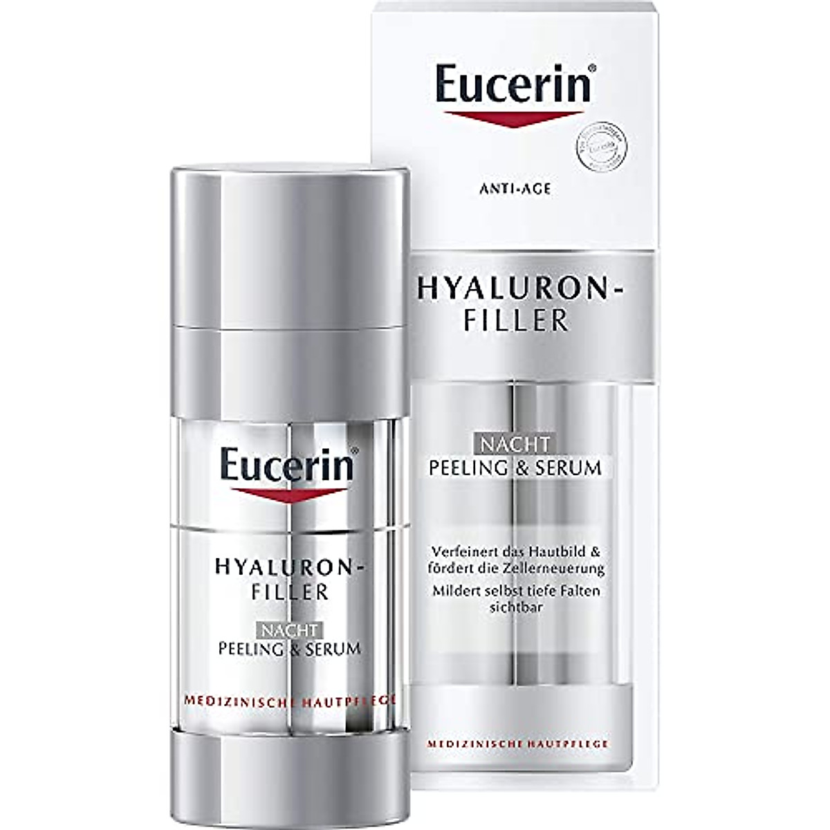 Eucerin Anti-Age Hyaluron-Filler Nacht Peeling & Serum, 30 ml Solution