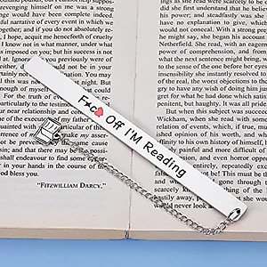 Bookmark for Book Lovers Funny Bookmarks for Women Bookish Gifts for Christmas Birthday for Female Friends Teens BFF Bookworm Reader Reading Present Book Club Gifts for Friend Teacher Mentor