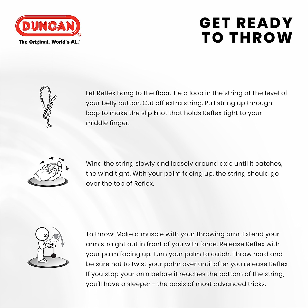 Duncan Toys Reflex Auto Return Yo-Yo, Beginner String Trick Yo-Yo, Green