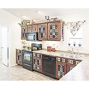 Adhesive Shelf Liner Patterned Contact Paper Drawer and Shelf Liner Creative Covering Peel and Stick Wallpaper Removable for Shelves, Drawer,Desk,Kitchen Cabinet,Bookshelves Vinyl Rolls 17.7"x78.7"