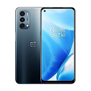 OnePlus Nord N200 | 5G Unlocked Android Smartphone U.S Version | 6.49" Full HD+LCD Screen | 90Hz Smooth Display | Large 5000mAh Battery | Fast Charging | 64GB Storage | Triple Camera,Blue Quantum