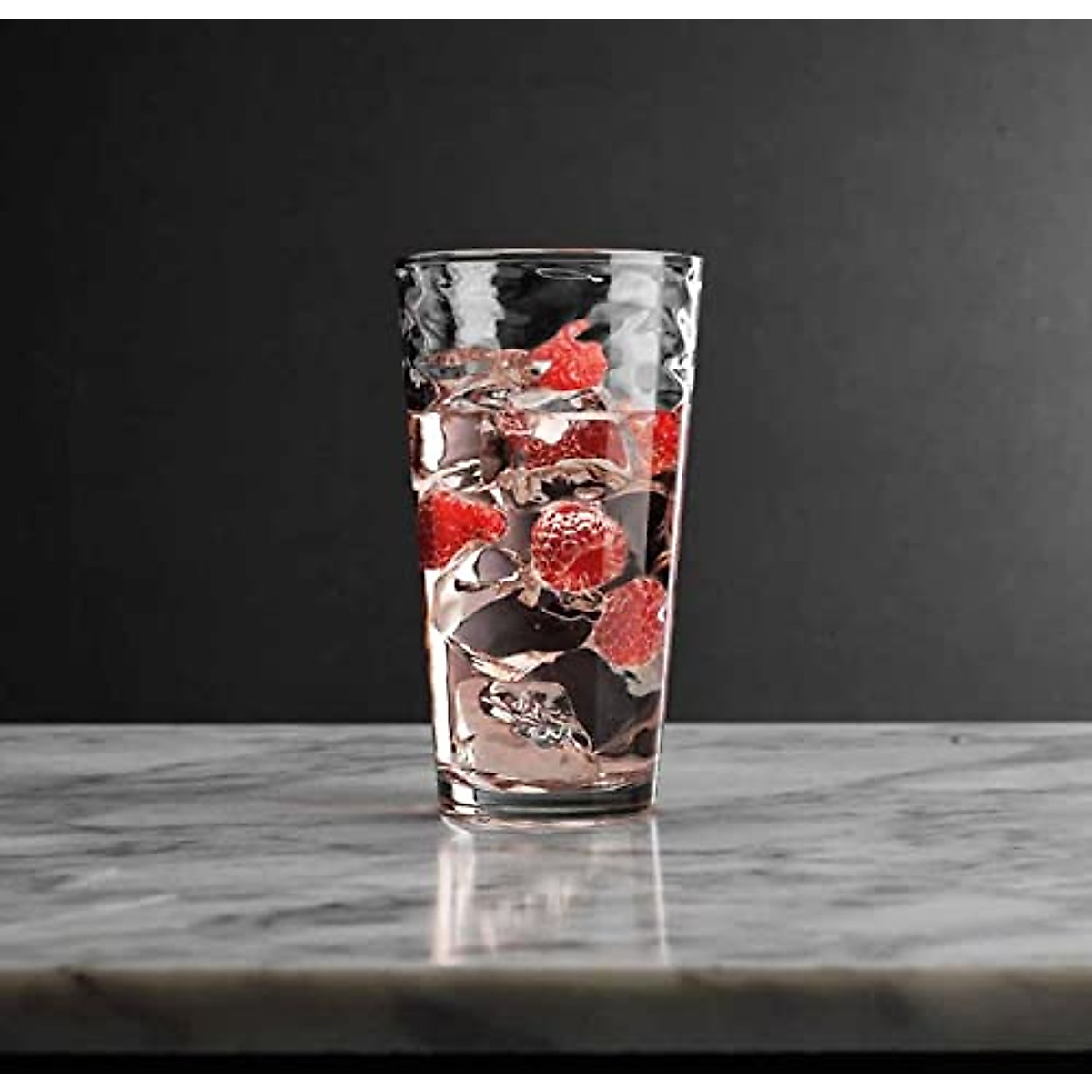 Glaver's Drinking Glasses Set of 10 Highball Glass Cups, Premium Glass Quality Coolers 17 Oz. Glassware. Ideal for Water, Juice, Cocktails, and Iced Tea. Dishwasher Safe.…