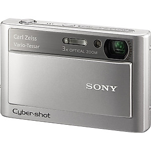 Sony Cybershot DSC-T20 8.1MP Digital Camera with 3x Optical Zoom and Super Steady Shot (Silver)