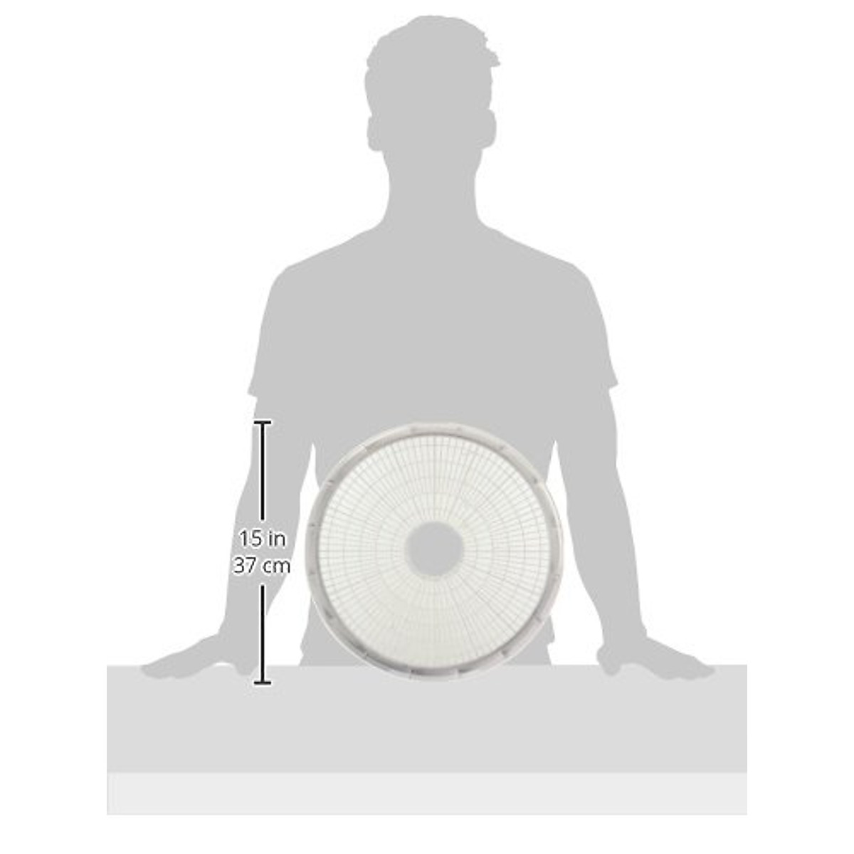 NESCO WT-2SG Round Speckled Plastic 13 1/2" Add-A-Trays, 20 Series and 30 Series Food Dehydrators