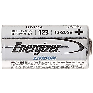 10 pcs Energizer Lithium CR123A 3V Photo Lithium Batteries
