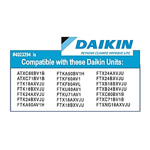 Daikin 4023394 Screens and KAF970A46 Photocatalytic Filter with 1597259 Filter Frames Mini Split Filter Combo