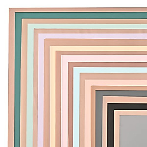 20 Sheet 10 Colors Gold Edge Flower Wrapping Paper, Florist Bouquet DIY Crafts Fresh Flower Bouquet Wrap Gift Box Packaging Material Florist Supplies,Waterproof Floral Wrapping,22.8*22.8 Inches