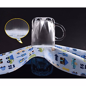 4pcs Pack Monvecle Baby Infant Cotton Waterproof Changing Pads Washable Resuable Diapers Liners Mats Small 18"x12"