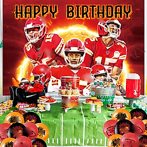 Patrick Mahomes Party Banner, Patrick Mahomes Backdrop 7x5 Patrick Mahomes Background Patrick Mahomes Themed Backdrops for Party Supplies Patrick Mahomes Background Birthday