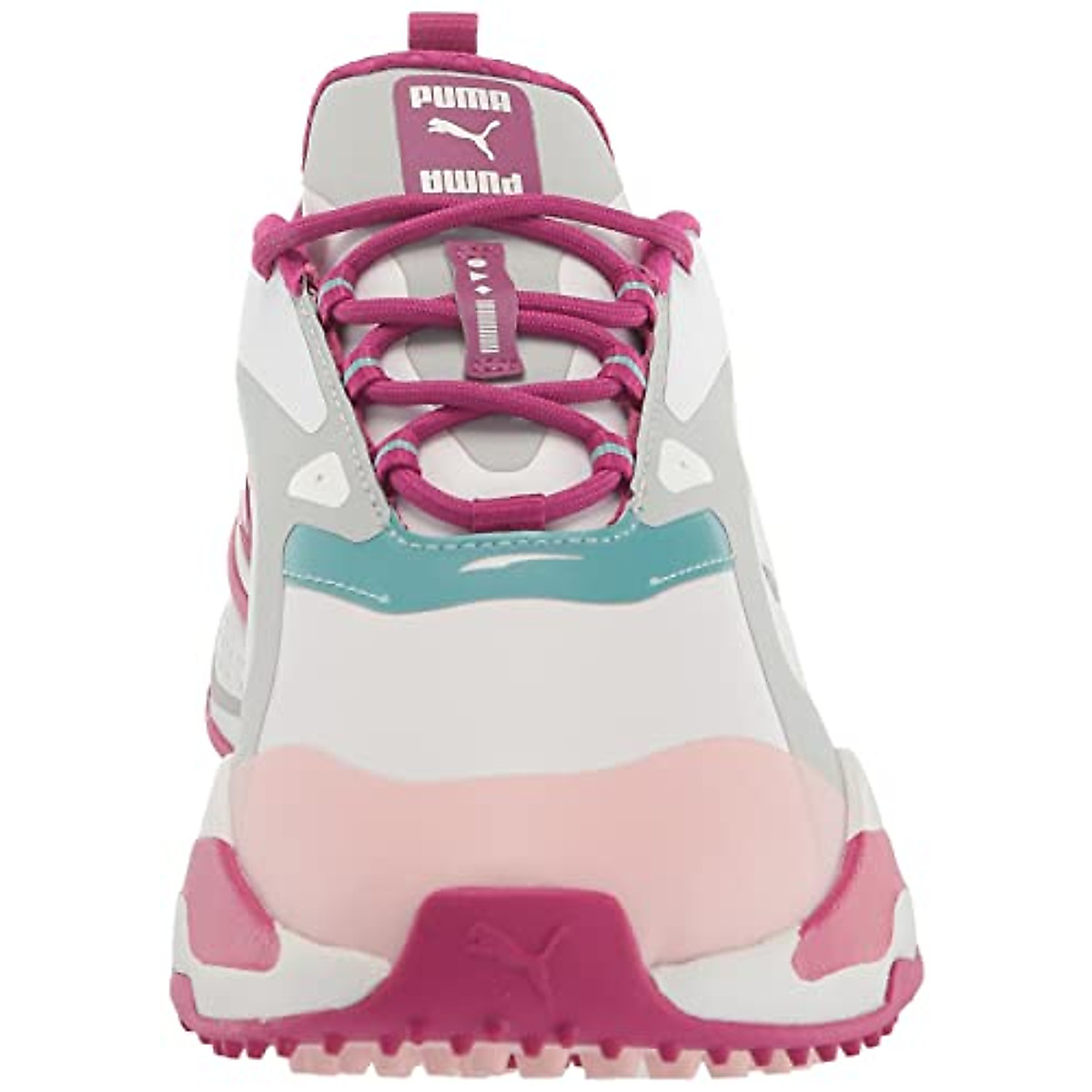 Puma 376584056.5 Gs-Fast WMNS Puma White-Chalk Pink-Porcelai 6.5 Womens