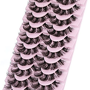 Lash Clusters D Curl Individual Cluster Lashes 100 pcs Fluffy Wispy Mink Lashes Extensions False Eyelashes DIY Lash Pack by EYDEVRO
