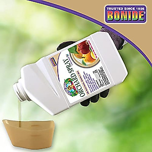 Bonide Captain Jack's Citrus, Fruit & Nut Orchard Spray, 32 oz Concentrate, Multi-Purpose Fungicide, Insecticide and Miticide