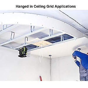 Huepar Fine-tuning Bracket Laser Level Adapter, Multifunctional Magnetic Pivoting Base with Adjustable Clip, 360° Adjustable Support with 1/4"-20 Male Threaded, Height Adjustment - PV10+