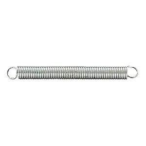 Prime-Line SP 9663 Single Loop, Closed Extension Springs, 1/4" x 2-1/2", Nickel