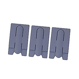 Mikikit Wallet Purse Id Wallet 9 pcs Gray Phone Kickstand On Stick Universal Back with Holder Silicone Cell Wallet Adhesive Tink Fits Smartphones Pocket Credit for Wallet Purse Id Wallet