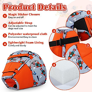 LeLePet Dog Cone Collar, Soft Dog Cone, Dog Cones for Meidum Dogs, Soft Cone for Dogs After Surgery, Dog Cone Alternative, Adjustable Dog Recovery Cone to Prevent Licking, Elizabethan Collar for Dogs