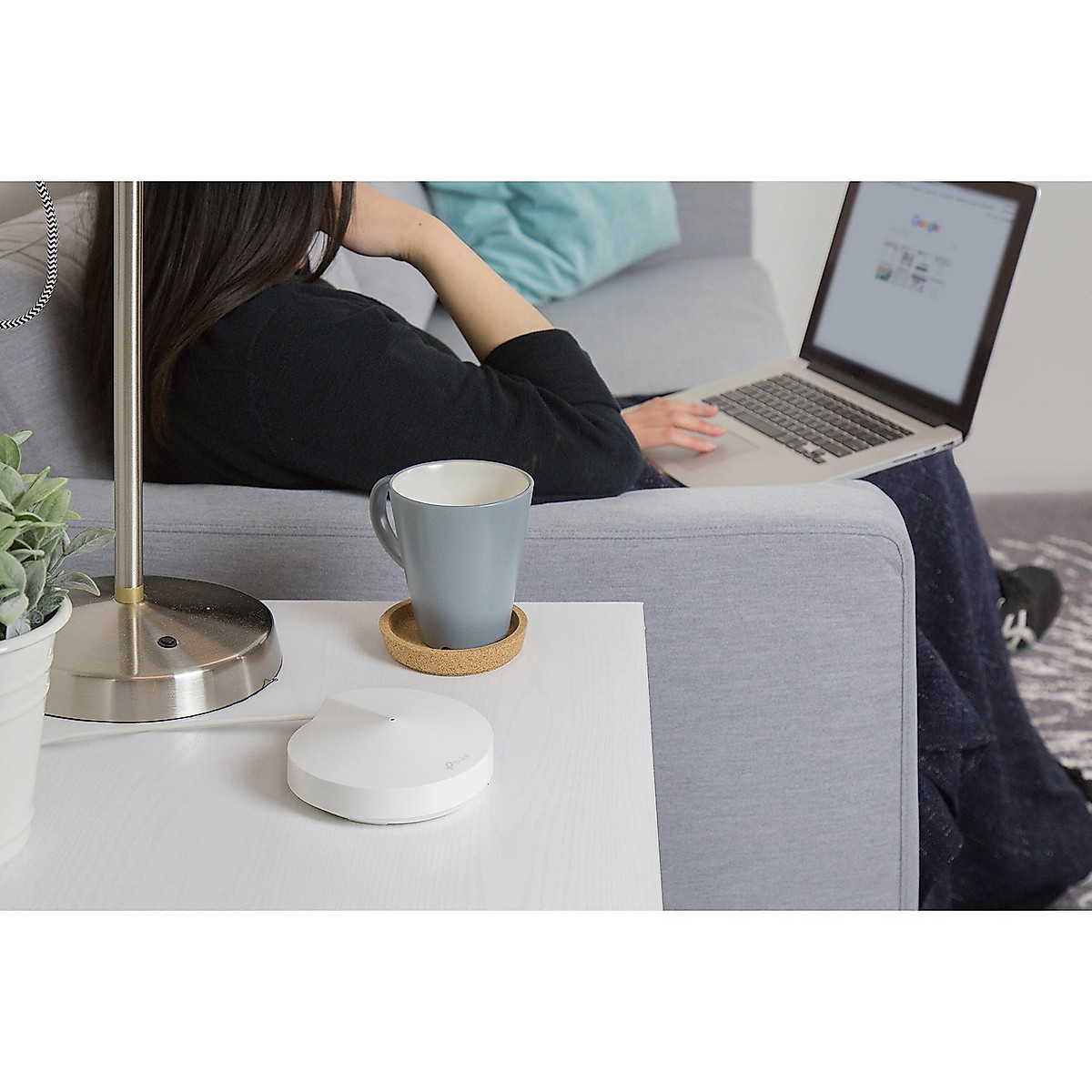 TP-LINK (Deco M5) Whole-Home Mesh Wi-Fi System, Single Unit, Dual Band AC1300, USB Type-C, 2 x LAN