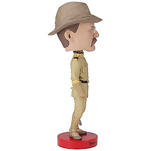 Royal Bobbles Teddy Roosevelt 26th President of The United States Collectible Bobblehead Statue
