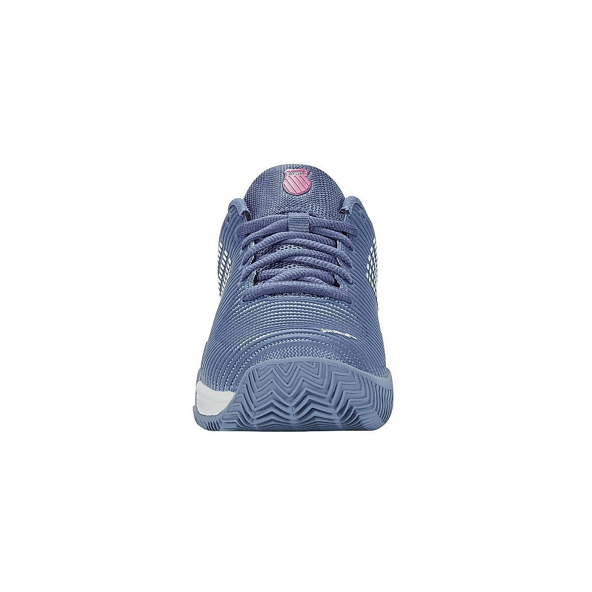 K-Swiss Women's Hypercourt Express 2 HB Tennis Shoe, Infinity/Blue Blush/Carmine Rose, 10 M