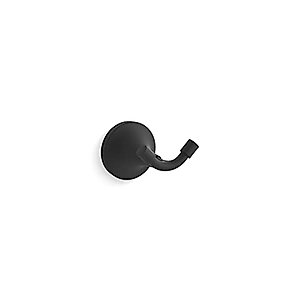 Kohler 27427-BL Tone Robe Hook, Matte Black