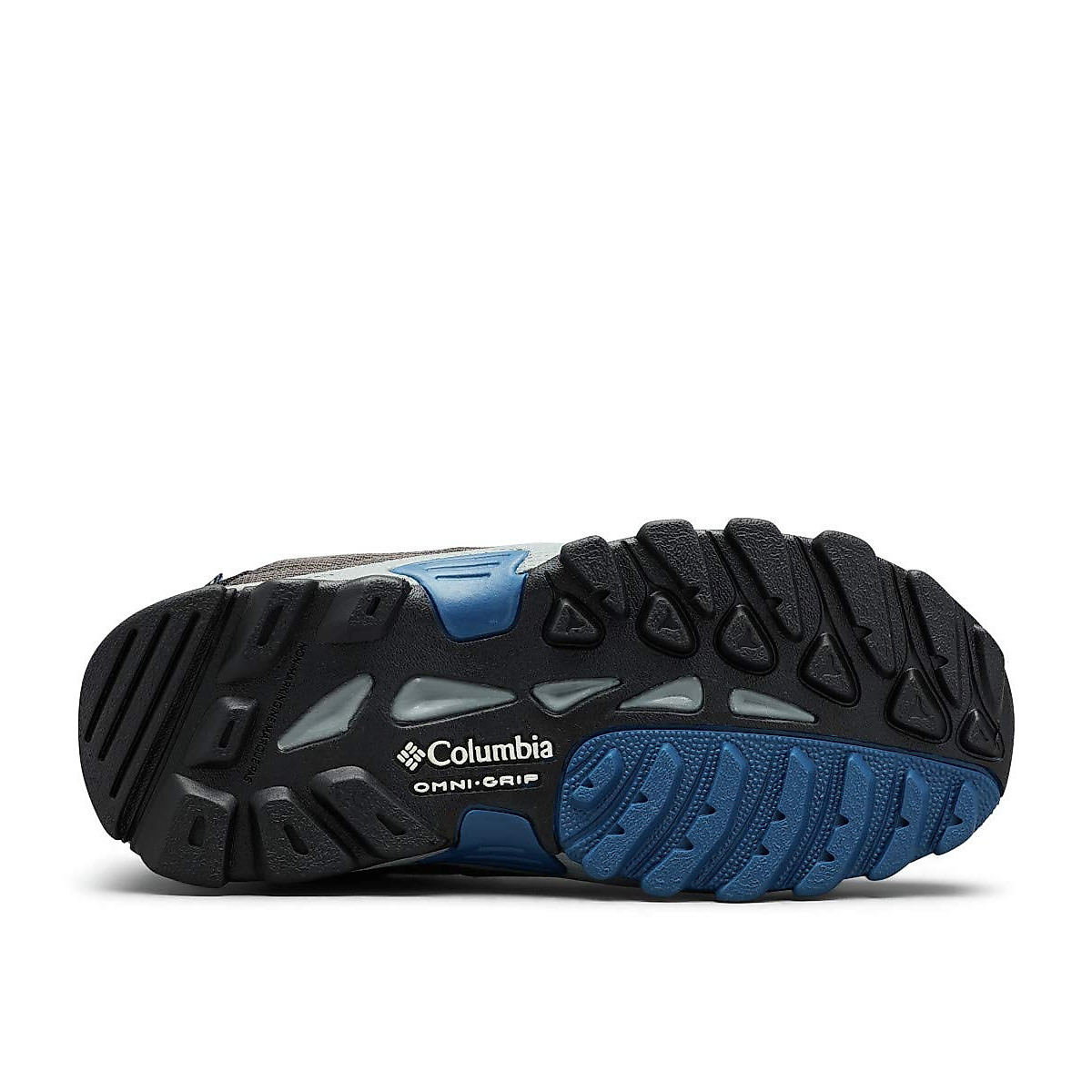 Columbia Childrens Firecamp SLEDDER 3 Waterproof Hiking Shoe, Dark Grey/Royal, 10 US Unisex Little Kid