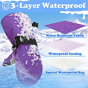 Sarfel Toddler Ski Gloves Toddler Snow Mittens Ages 2-4 Toddler Mittens Waterproof Toddler Gloves 3T Toddler Winter Gloves 4T