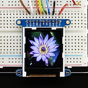 Adafruit 1.44" Color TFT LCD Display with MicroSD Card breakout [ADA2088]