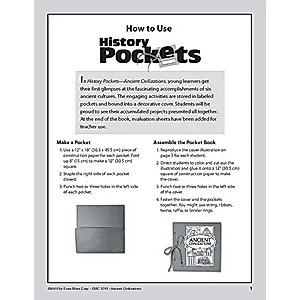 History Pockets: Ancient Civilizations, Grades 1-3