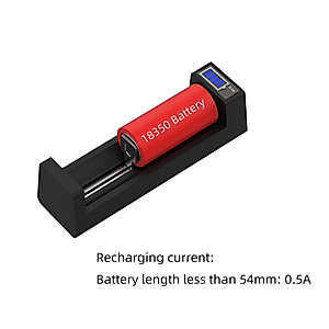 Weltool BC4 USB Battery Charger Universal for Li-ion Battery Portable Charger for Travelling, Compatible with 18650 18350 Rechargeable Battery