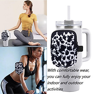 Water Bottle Pouch for Stanley Iceflow 20/30oz & Stanley Tumbler Quencher Adventure 40oz,- Ideal for Outdoors, Gym and Daily Use