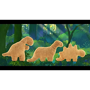 YAUYUOO Rainbow Family Plush Dino Pillow Plush Gift Ideas for Boys and Girls (Yellow)