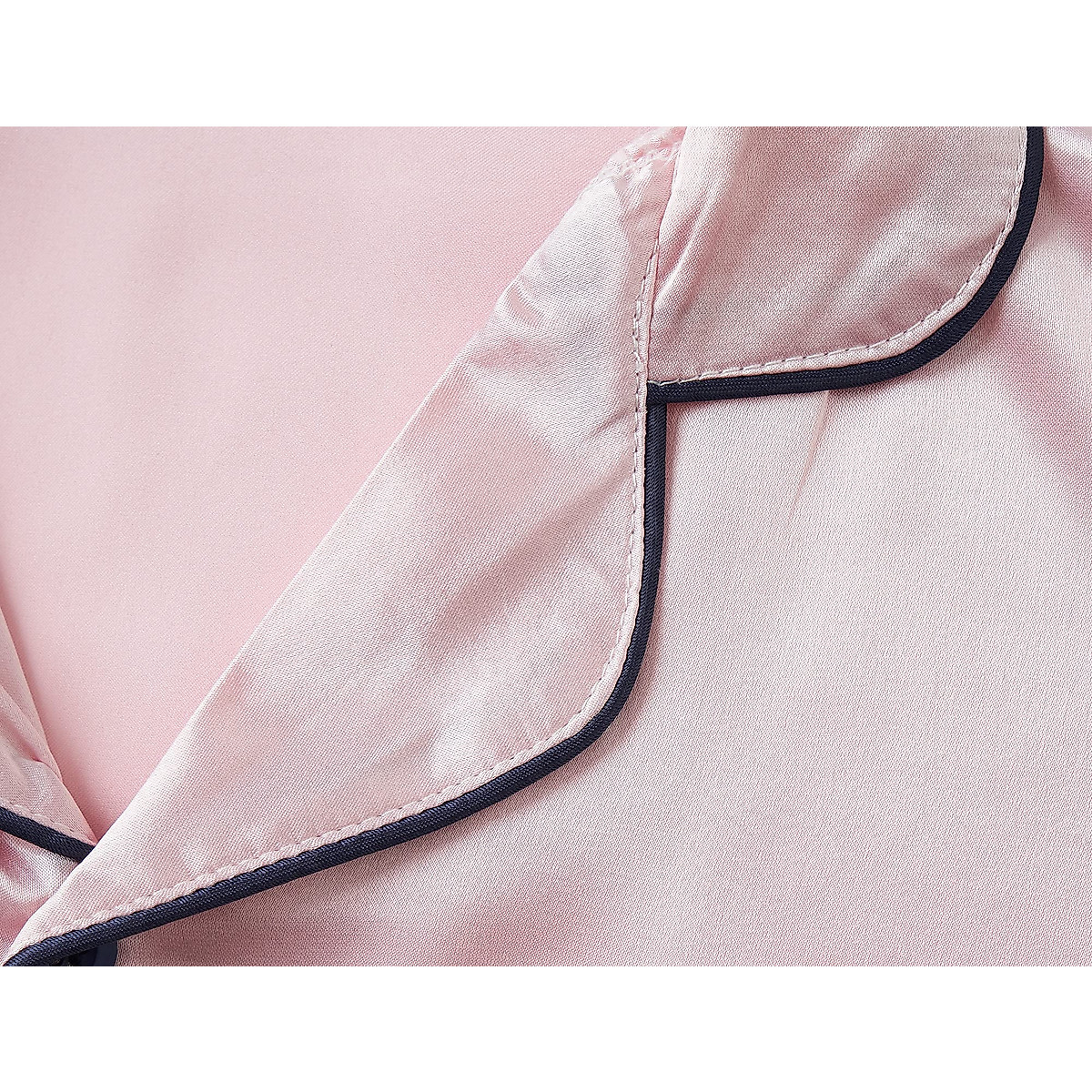 Topgal Little & Big Girls Pajama Set Size 16 - Satin Silky Cute Cat Summer Shorts Outfit Pink