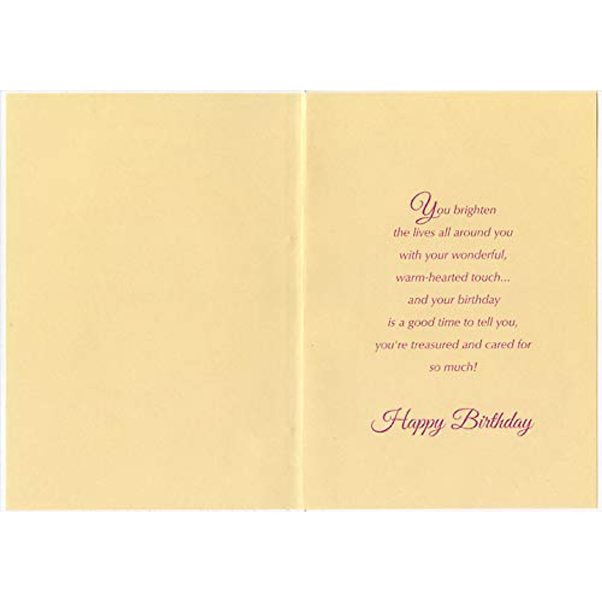 Designer Greetings Pink and Yellow Roses with Glitter Frame on Yellow Birthday Card for Daughter-in-Law