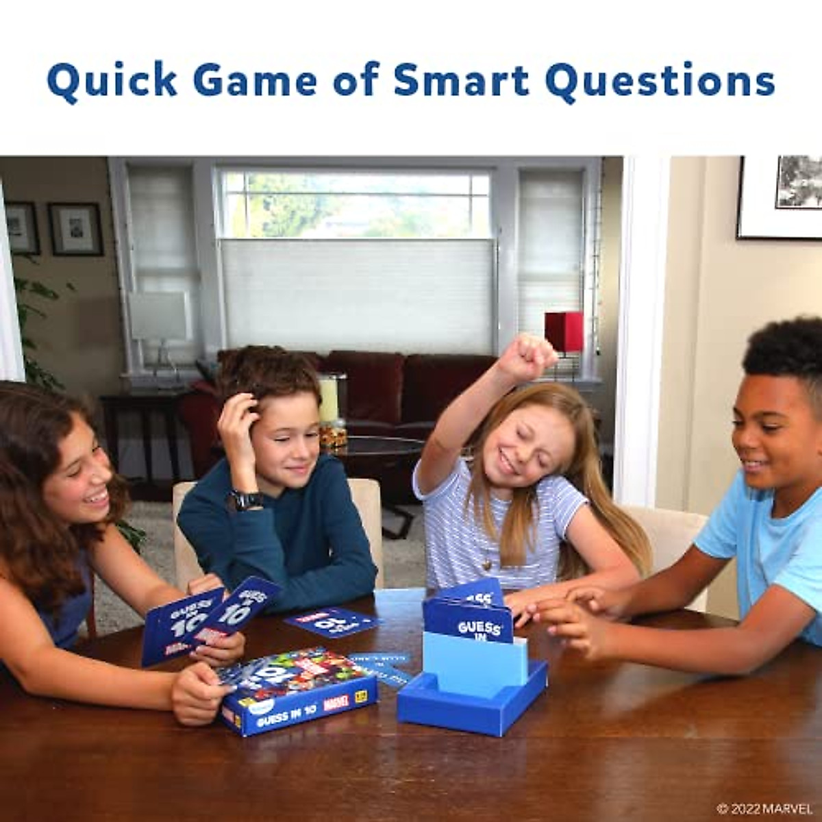 Skillmatics Marvel Card Game - Guess in 10, Quick Game of Smart Questions, Gifts for 8 Year Olds and Up, Fun Family Game
