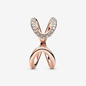 Pandora womens Base Metal Not applicable Rings, size 52, Metal, Cubic Zirconia