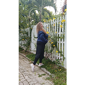 Women's Modest Long Skirt with Attached Leggings Pockets Midi Cover Up Workout Skirted Capris LGY m Light Grey