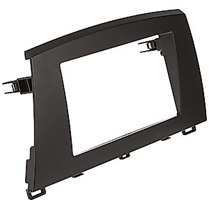 Scosche MA1543B Compatible with 2010-13 Mazda3 ISO Double DIN & DIN+Pocket Dash Kit Black