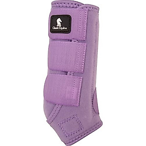Classic Equine Classicfit Front Sling Boots, Lavender, Medium