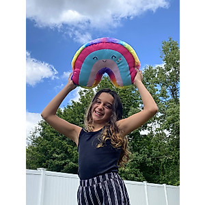 KIDS PREFERRED Cuddle Pal - Happy Rainbow - Stuffed Animal Plush 11.5"