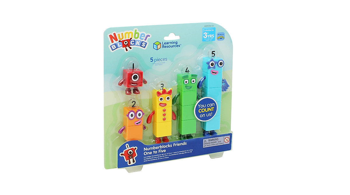 Collectible Numberblocks Friends - One to Five Toys