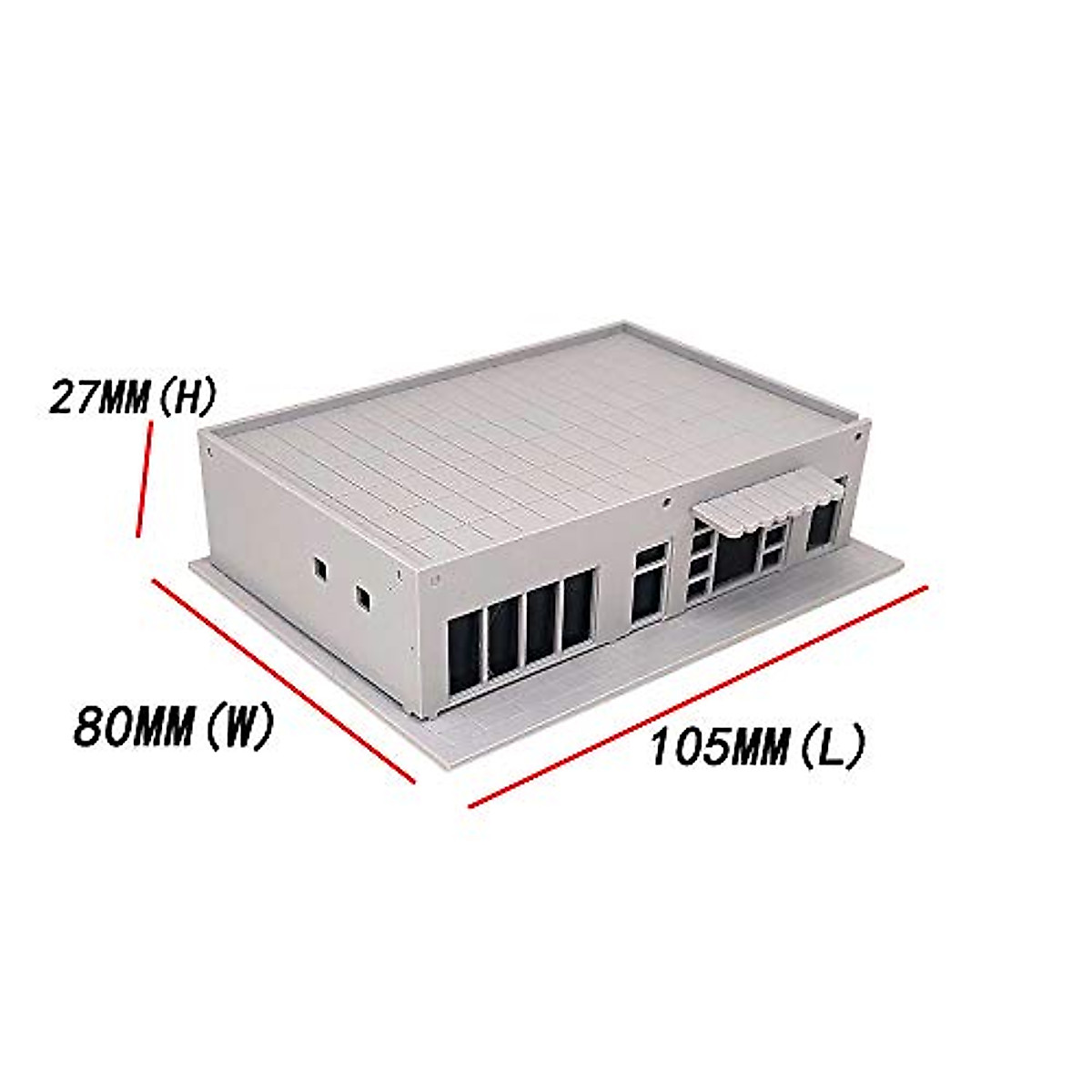 Outland Models Railway Scenery Miniature Building City Style Restaurant N Scale