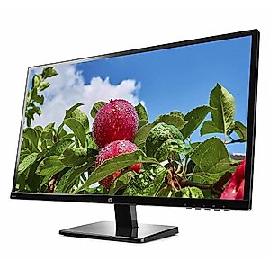 HP 27WM 27" LED Backlit IPS Monitor 1920x1080 Full HD VGA DVI-D HDMI