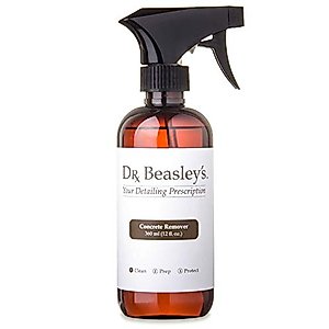 Dr. Beasley's Concrete Remover - 12 oz, Removes Dried Concrete Dust, Overspray, and Splatter On Vehicles