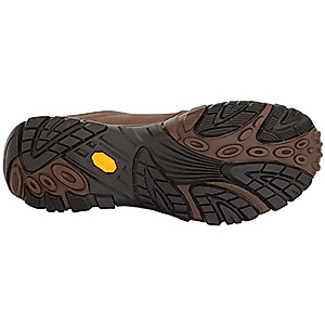 Merrell Men's Moab Adventure Lace Waterproof Hiking Shoe, Dark Earth, 11 M US