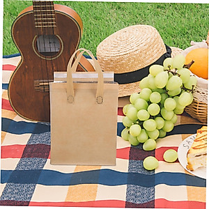 TOKIDNY 50 Pcs Insulated Food Deliveries Bags Restaurant Takeaway Bags Cold Or Hot Food Thermal Bags For Restaurant Store Picnics Party