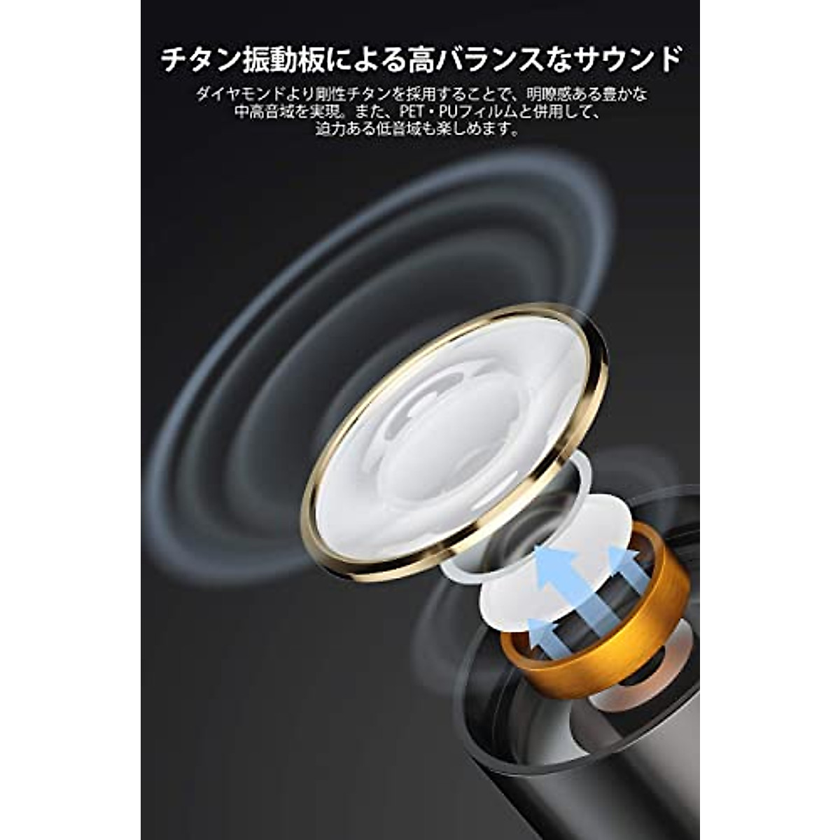 1MORE Stylish True Wireless in-Ear Headphones with Microphone, Black, E1026BT-I-BLACK (Renewed)